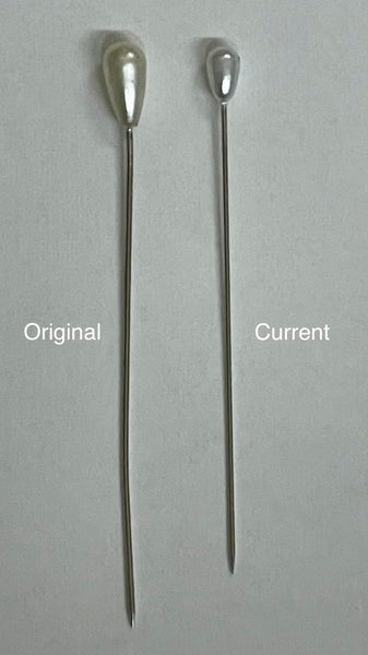 3 Inch Pearl Head Pins – BobbiePinz